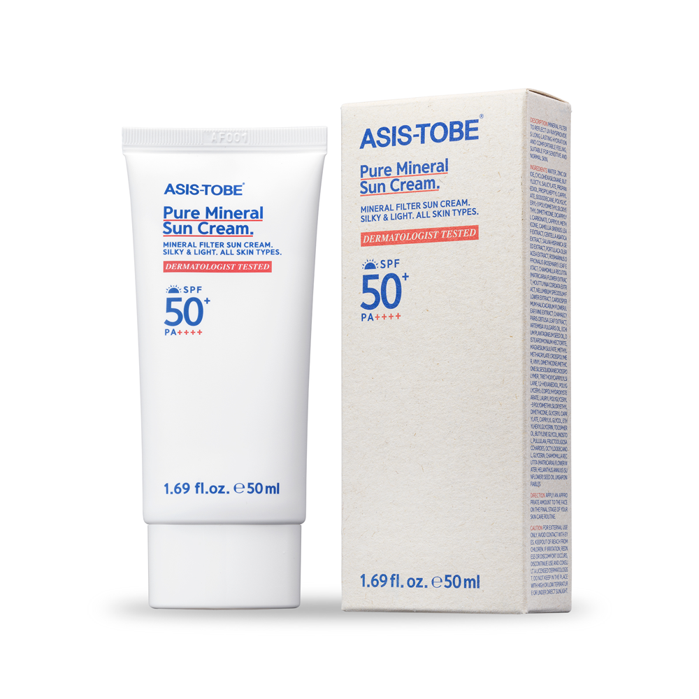 ASIS-TOBE Pure Mineral Sun Cream SPF 50+ PA++++ Reviews & In