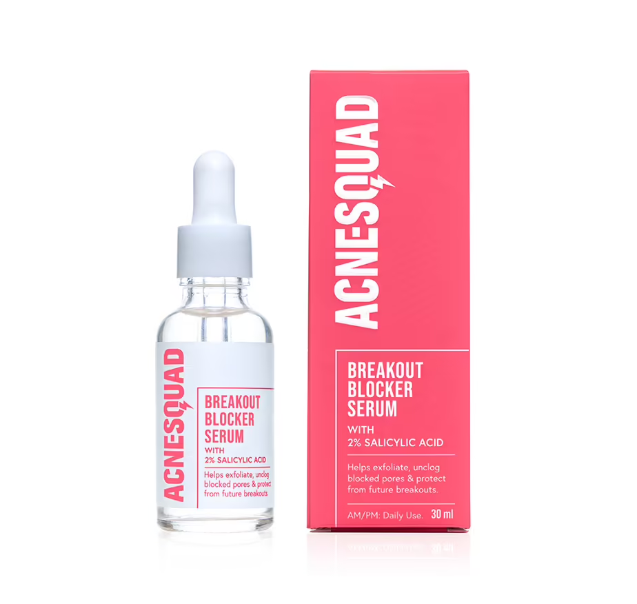 Acne Squad Breakout Blocker Serum with 2% Salicylic Acid Rev