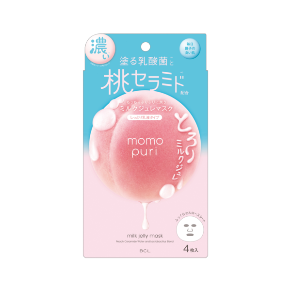 Momo Puri Peach Milk Jelly Mask | Best Korean Skincare | Pic