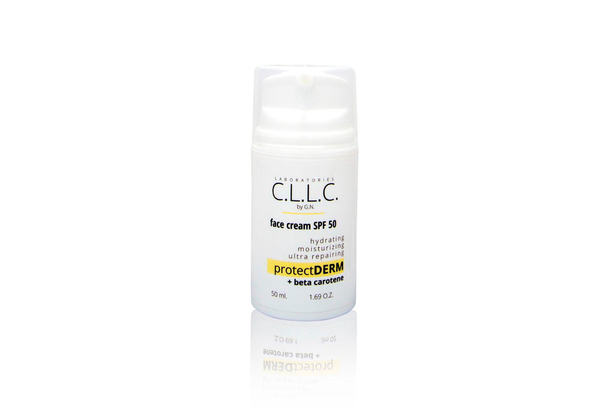 CLLC by GN Face Cream SPF 50 - ProtectDerm + Beta Carotene R