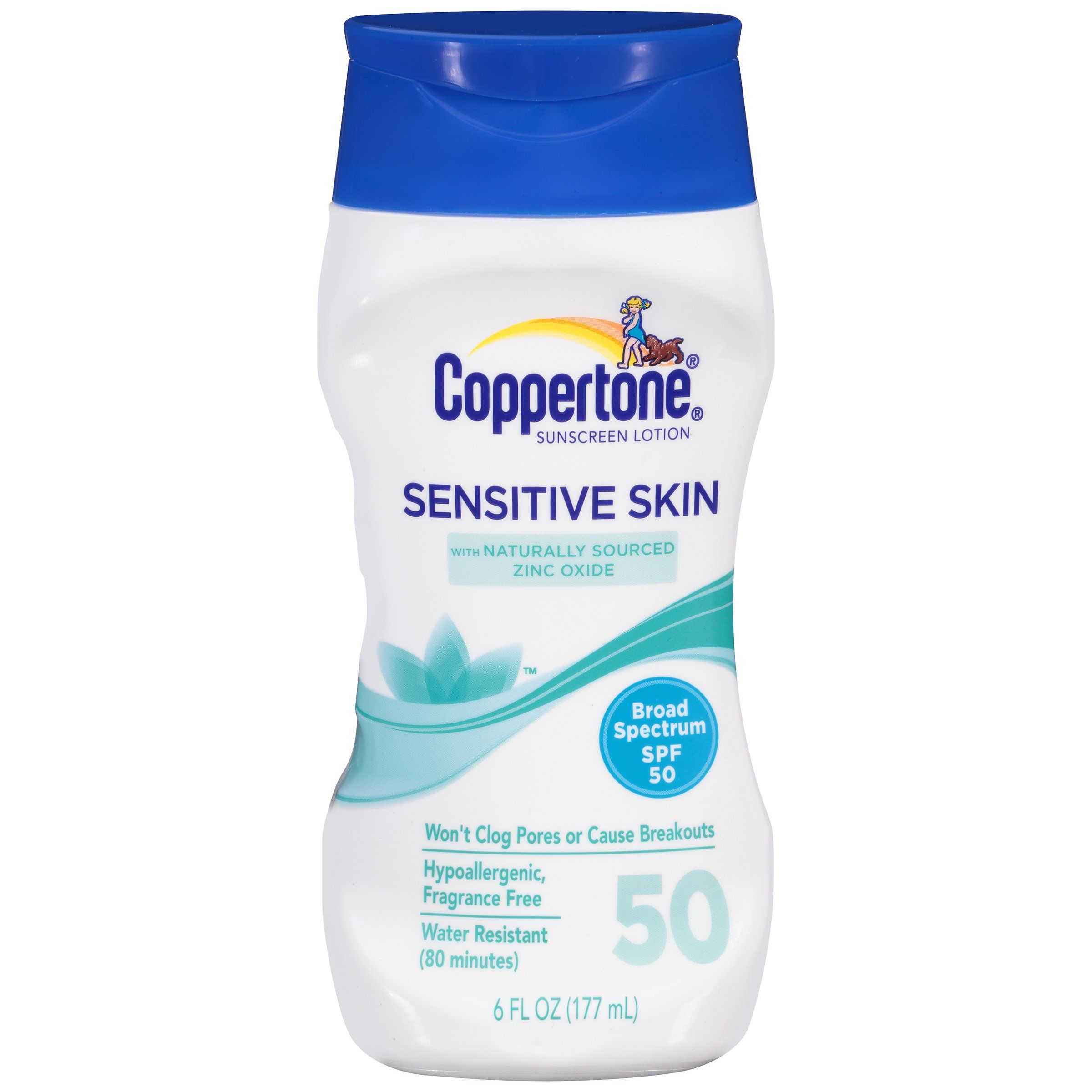 Coppertone Sensitive Skin Sunscreen Lotion SPF 50 Reviews