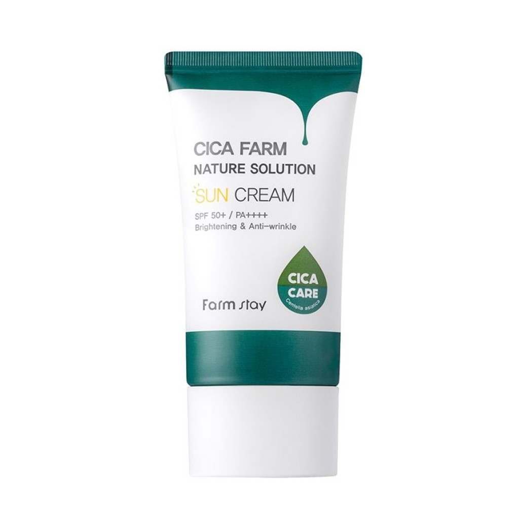 Farmstay Cica Farm Nature Solution Sun Cream SPF 50+ /PA++++