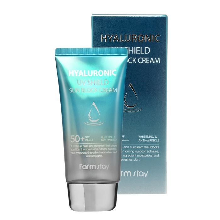 Farmstay - Hyaluronic UV Shield Sun Block Cream SPF 50+ PA++
