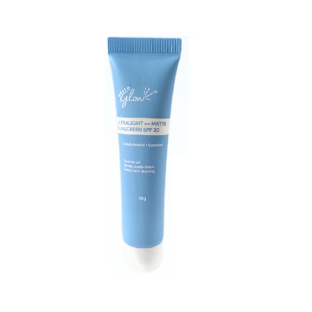 Hello Glow - Ultralight ++ Matte Sunscreen SPF 30 | Best Kor