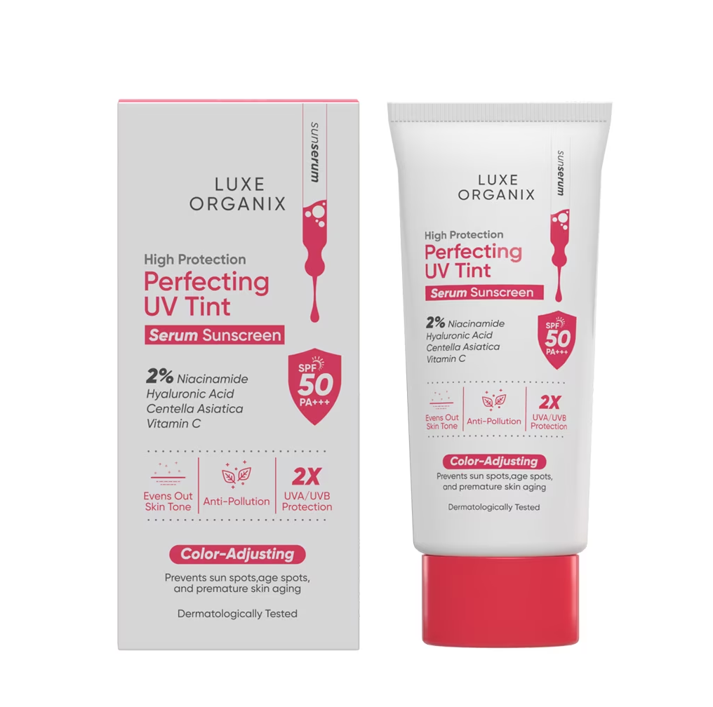 Luxe Organix High Protection Perfecting UV Tint Serum Sunscr