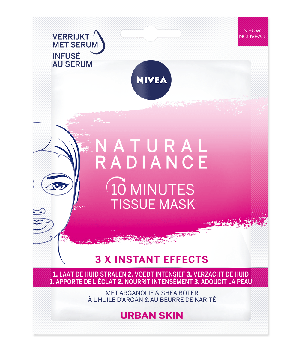 Nivea - Natural Radiance 10 Minutes Tissue Mask | Best Korea