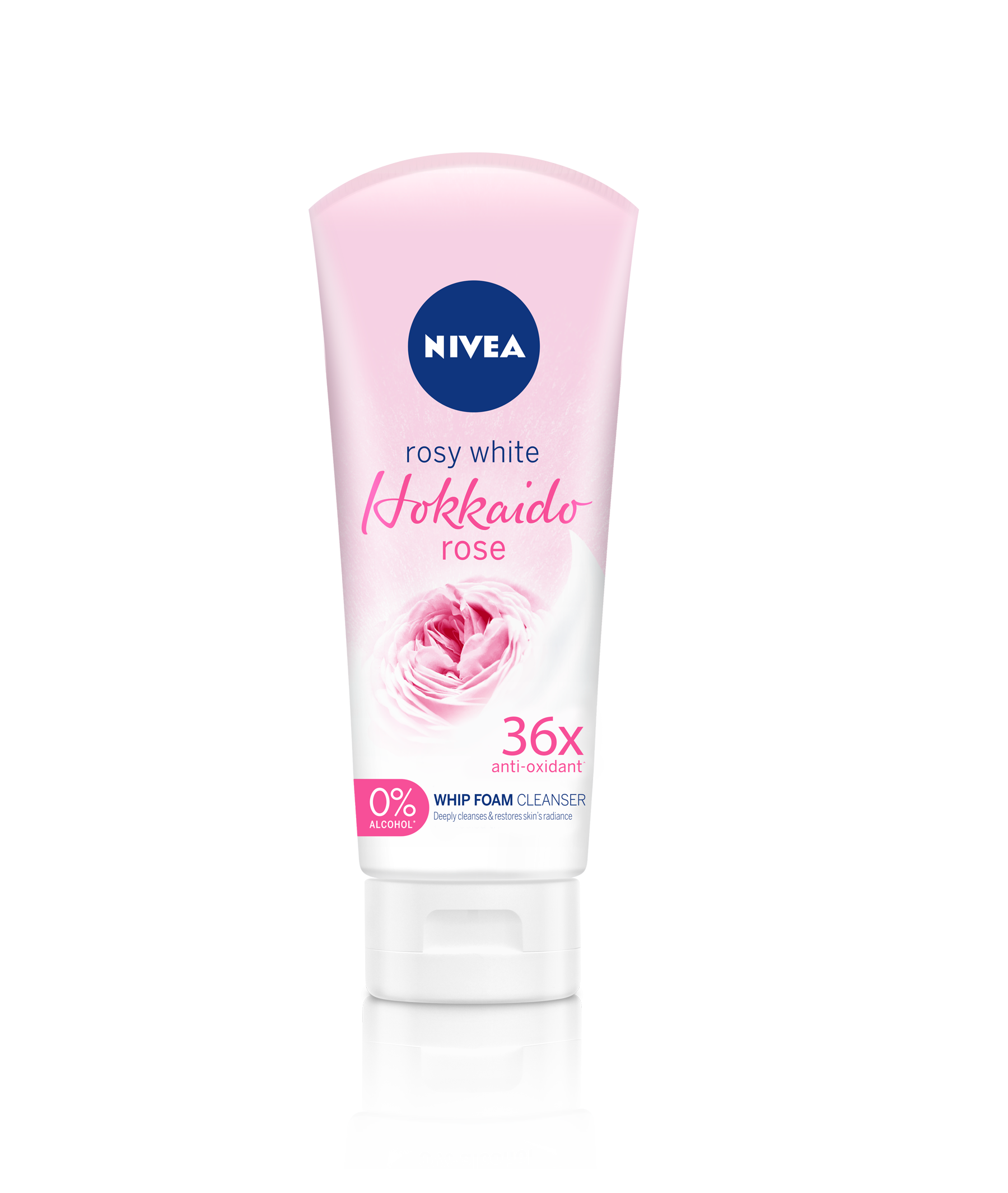 Nivea - Rosy White Hokkaido Rose Whip Foam | Best Korean Ski