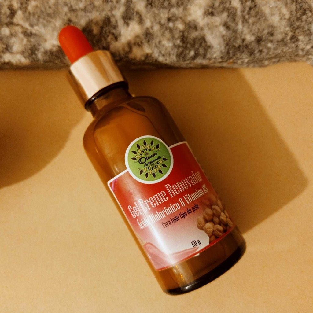 Oleum Artesanal - Gel Creme Renovador Ácido Hialurônico & Vi