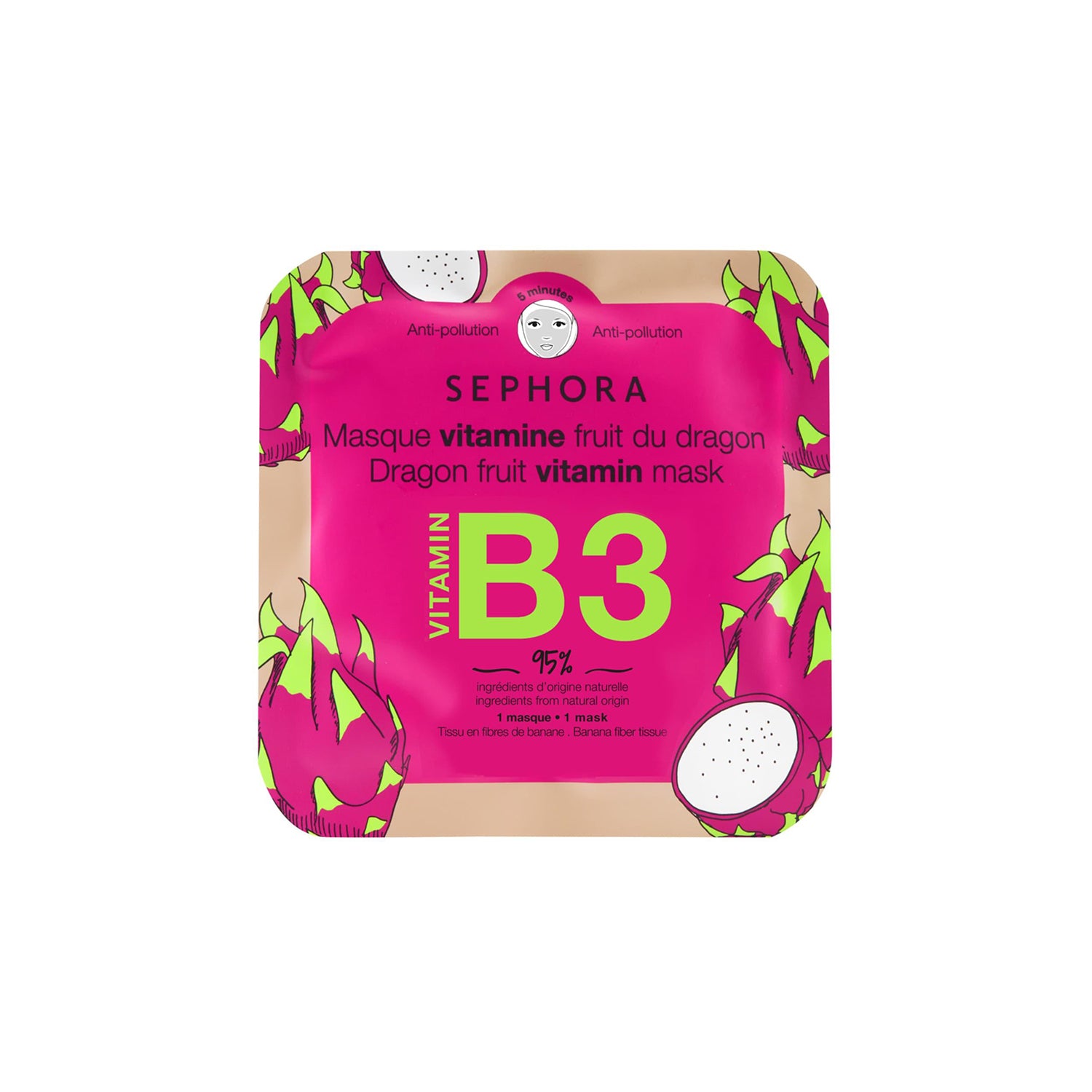 Sephora Collection - Vitamin B3 Dragon Fruit Vitamin Mask