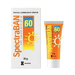 Stiefel - SpectraBan SPF 60 Facial Sun Block Cream | Best Ko