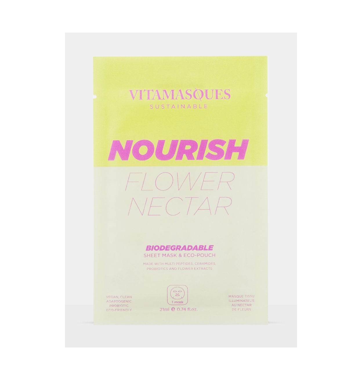 Vitamasques Nourish Flower Nectar Biodegradable Mask Reviews