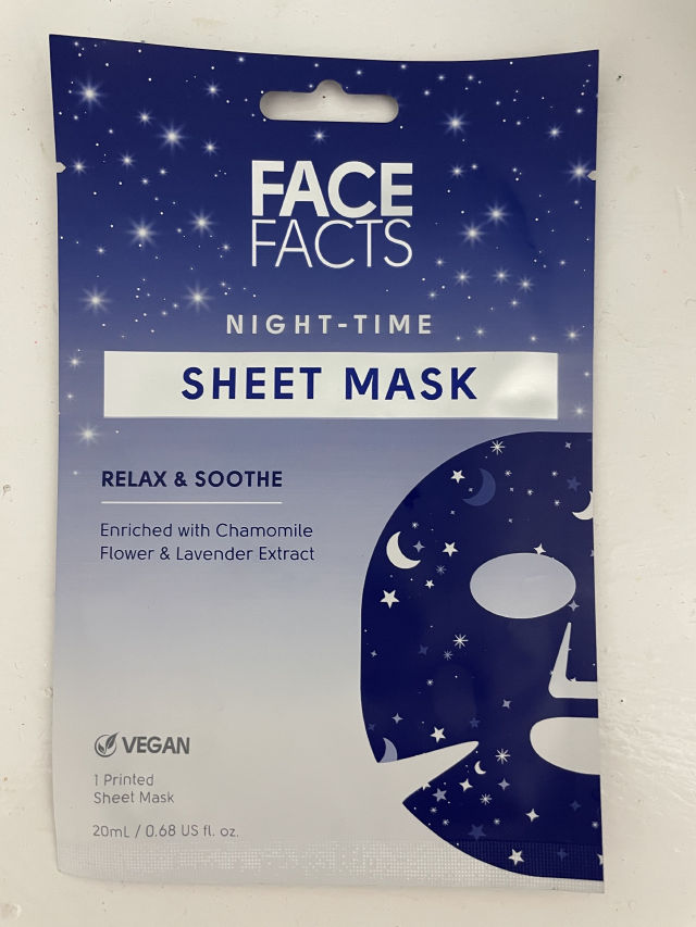 Face Facts - Night-Time Sheet Mask | Best Korean Makeup | Pi