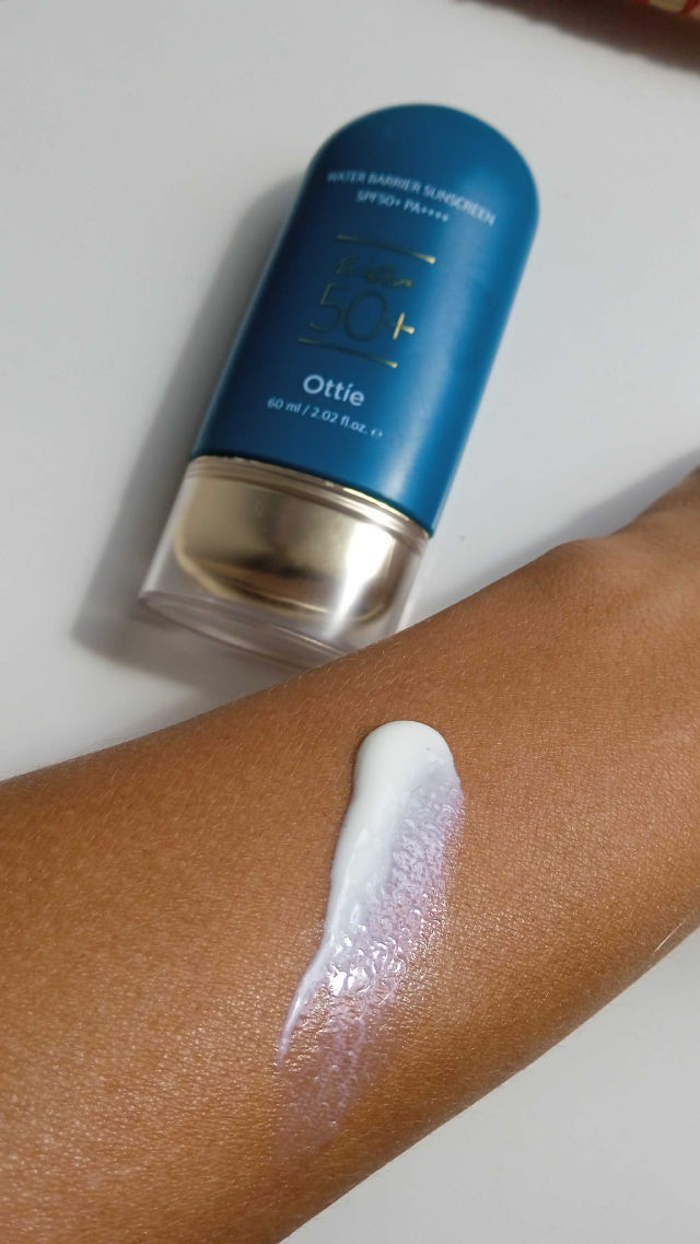 Ottie Water Barrier Sunscreen SPF 50+ PA++++ Reviews & Ingre