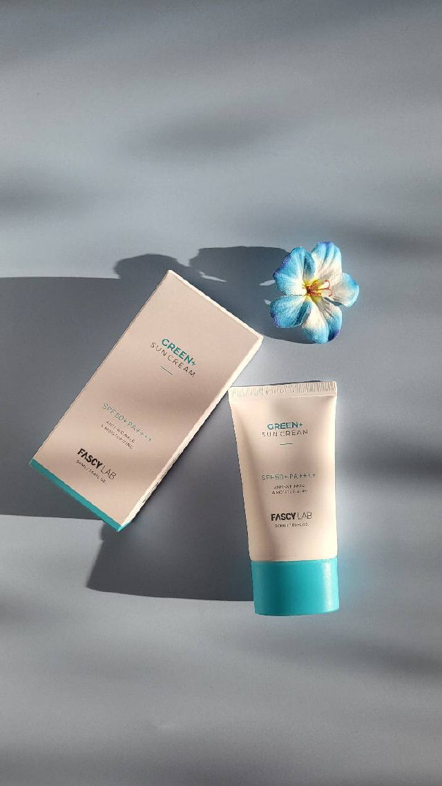 FASCY Lab Lab Green+ Sun Cream SPF 50+ PA++++ Reviews & Ingr