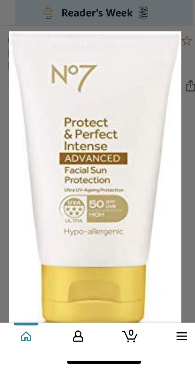 Protect and Perfect Intense Advanced Facial Sun Protection S