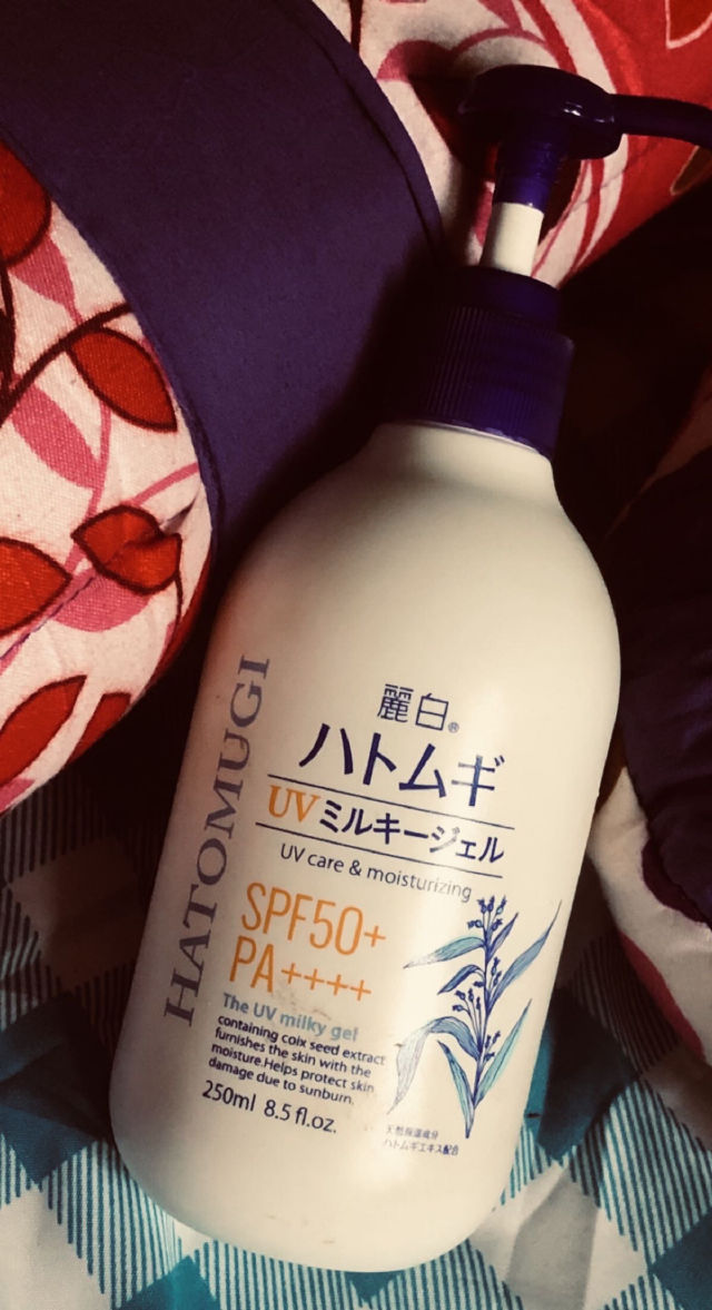 Reihaku Hatomugi UV Milky Gel SPF 50 | Best Korean Skincare