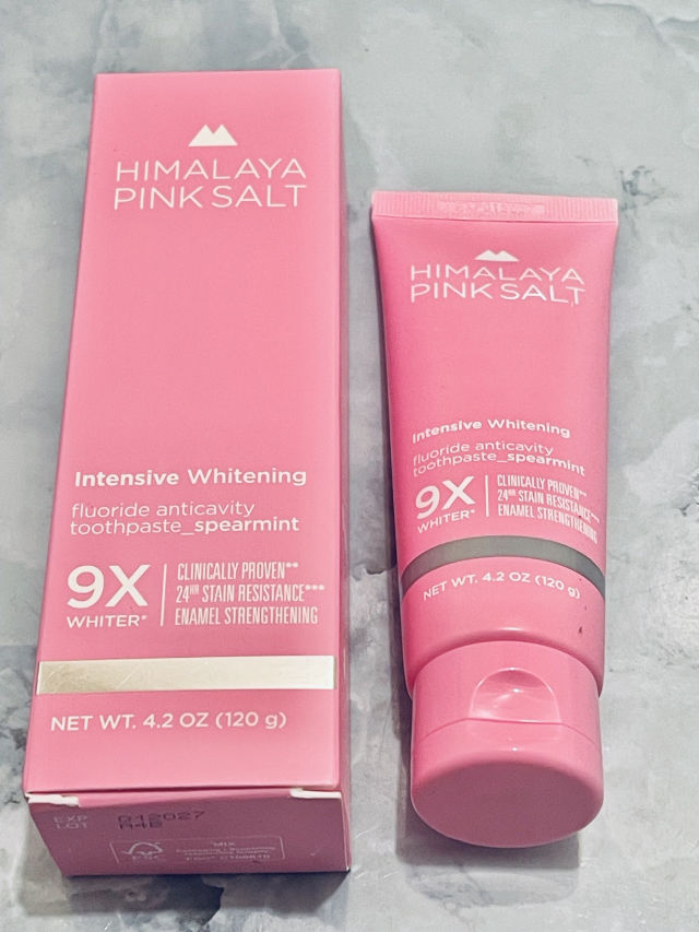HIMALAYA PINK SALT Intensive Whitening Toothpaste Reviews