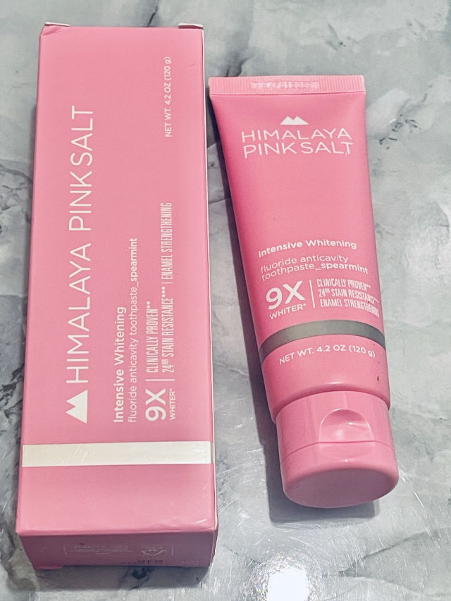 HIMALAYA PINK SALT - Intensive Whitening Toothpaste | Best K