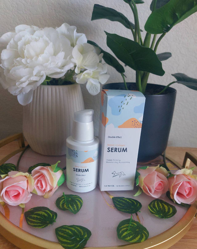 Glamfox Double Effect Retinol +Collagen Serum Reviews & Ingr