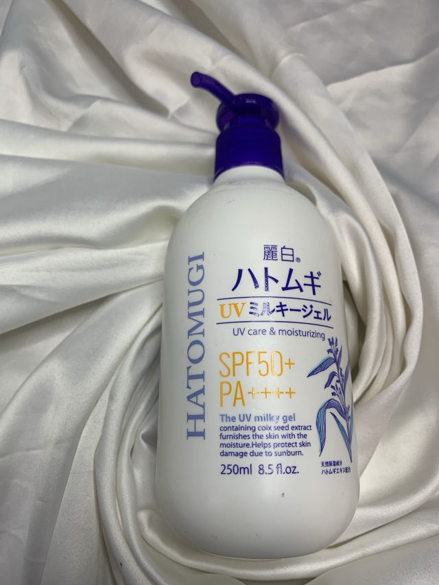 Reihaku Hatomugi UV Milky Gel SPF 50 | Best Korean Skincare