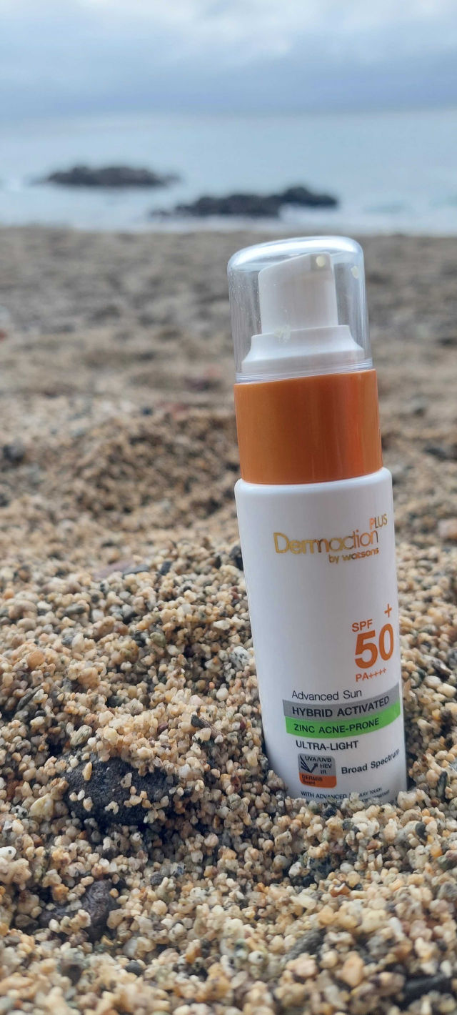 Dermaction Plus by Watsons Advance Sun Hybrid Acne-prone Aqu