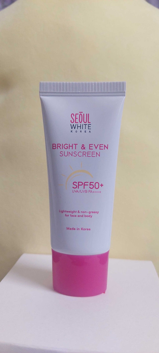 Seoul White Korea Bright & Even Sunscreen SPF50+ PA++++ Revi
