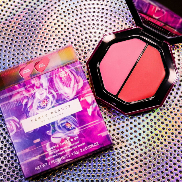 Fenty Beauty Double Cheek’d Up Freestyle Cream Blush Duo Rev